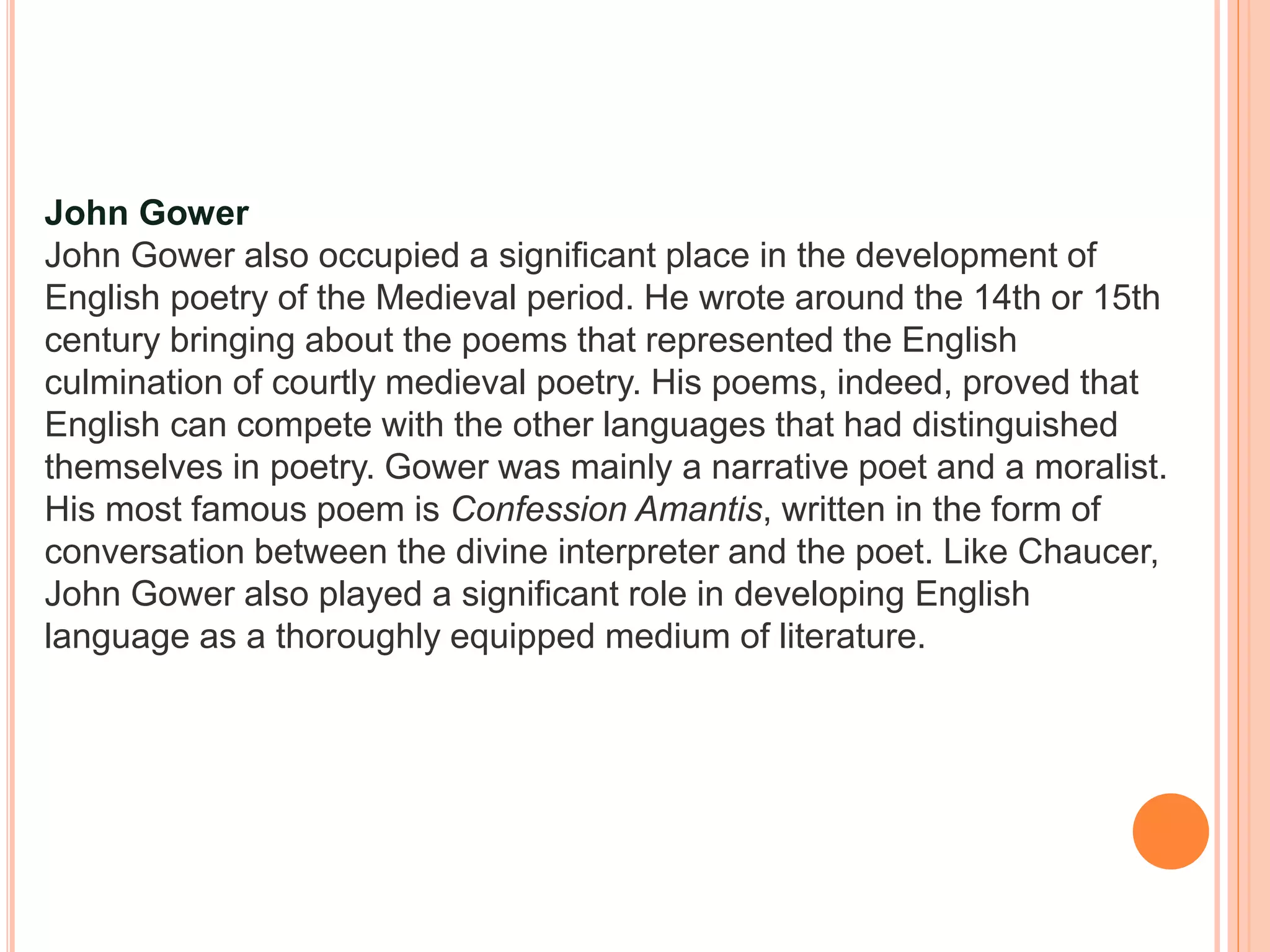 The Anglo Saxon or old English period and Anglo-Norman period or Middle ...