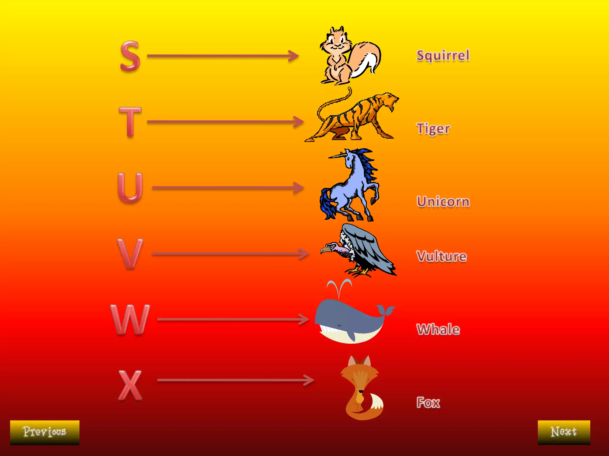 The Animal Alphabet | PPTX
