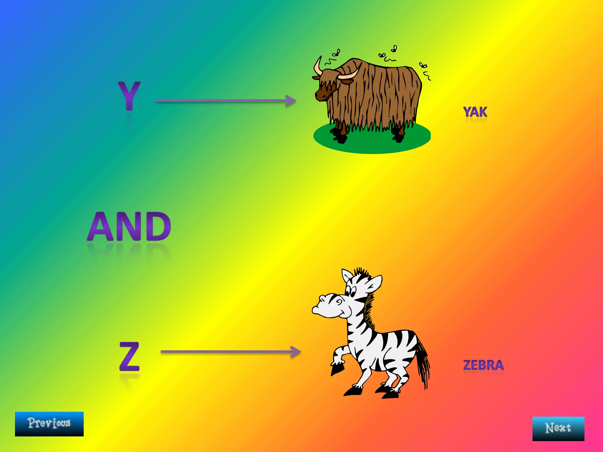 The Animal Alphabet | PPTX