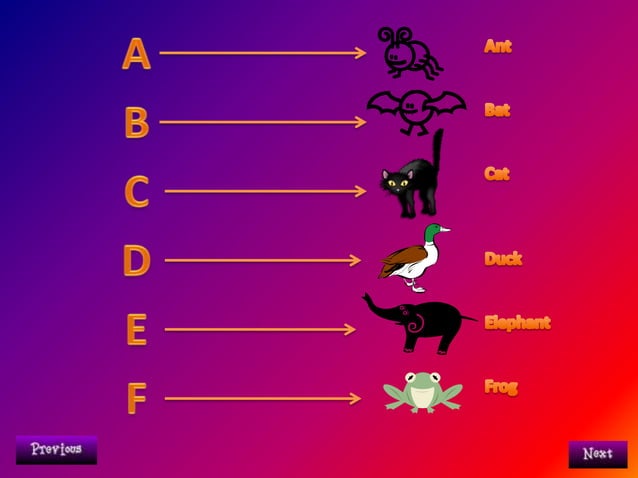 The Animal Alphabet | PPTX