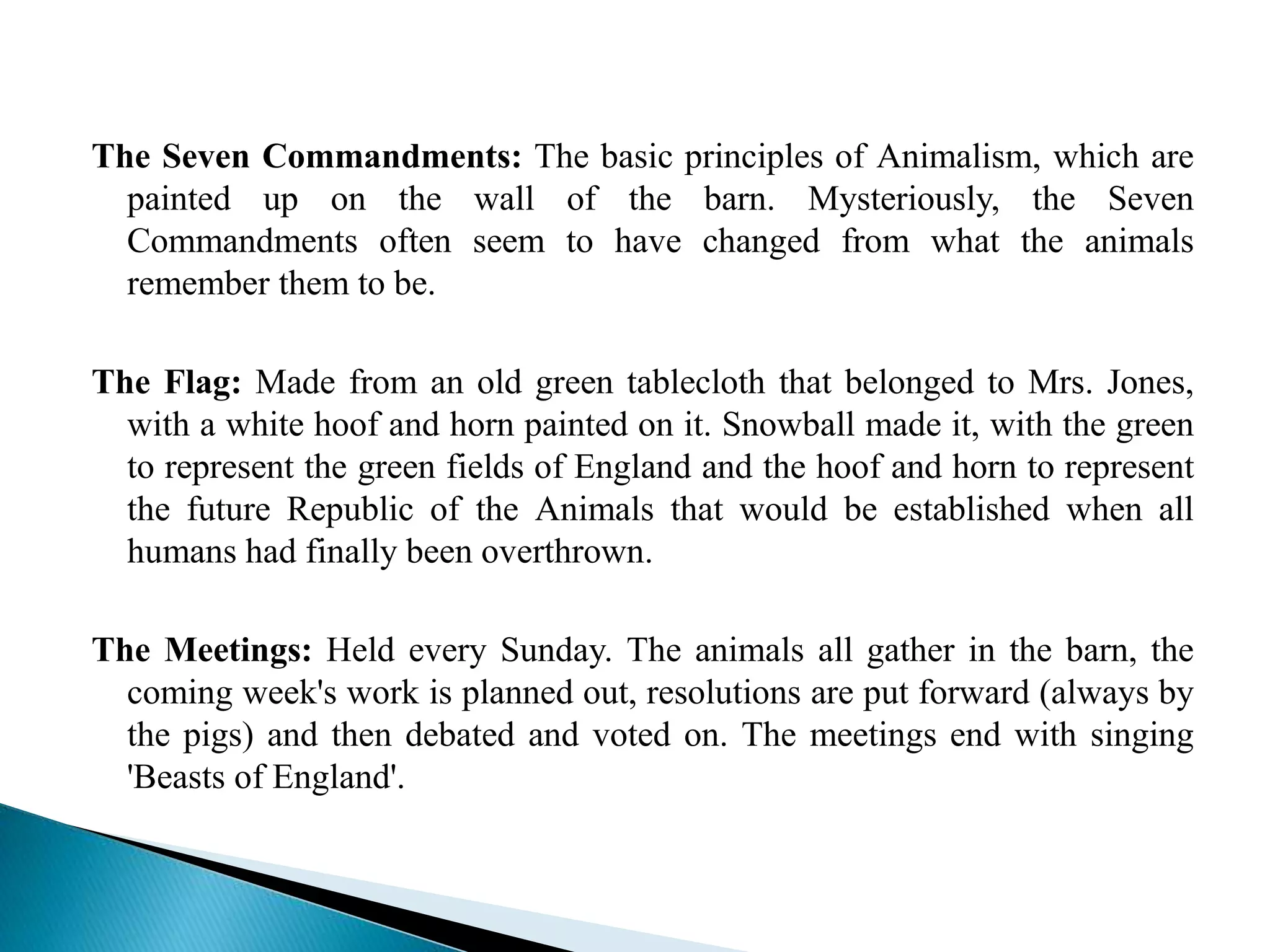 The animal farm | PPTX