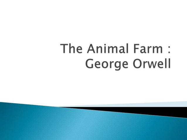 The animal farm | PPTX