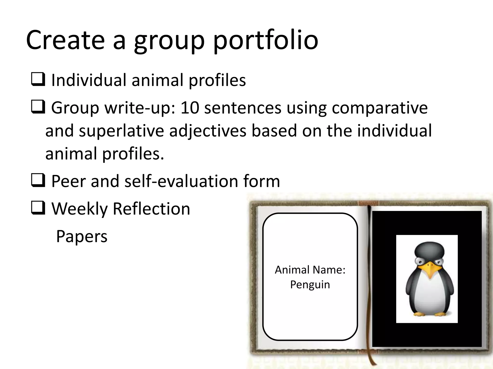 The Animal project | PPT