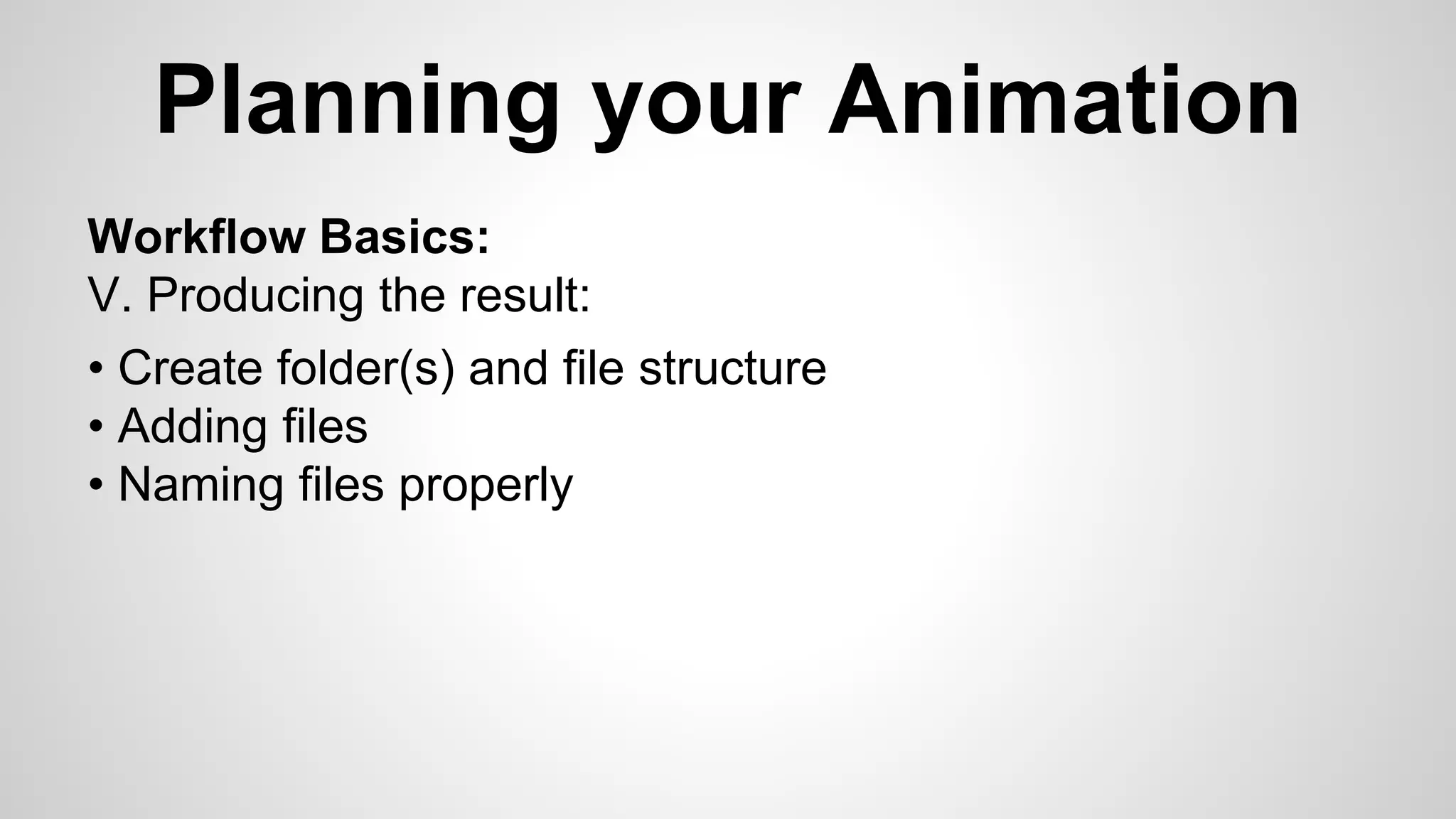 The Animation Process | PPTX | Computer Animation | Computer Software and Applications