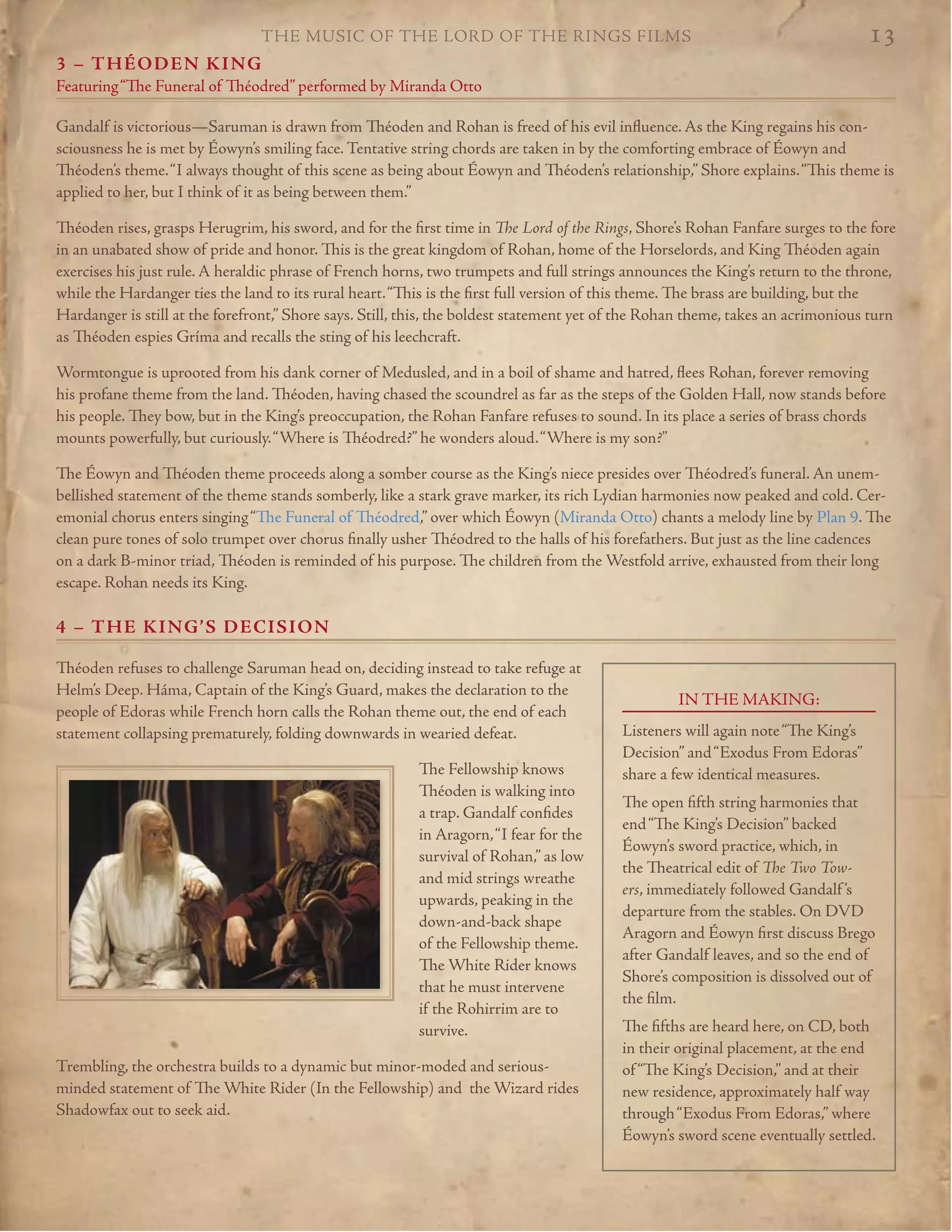 The annotated score | PDF