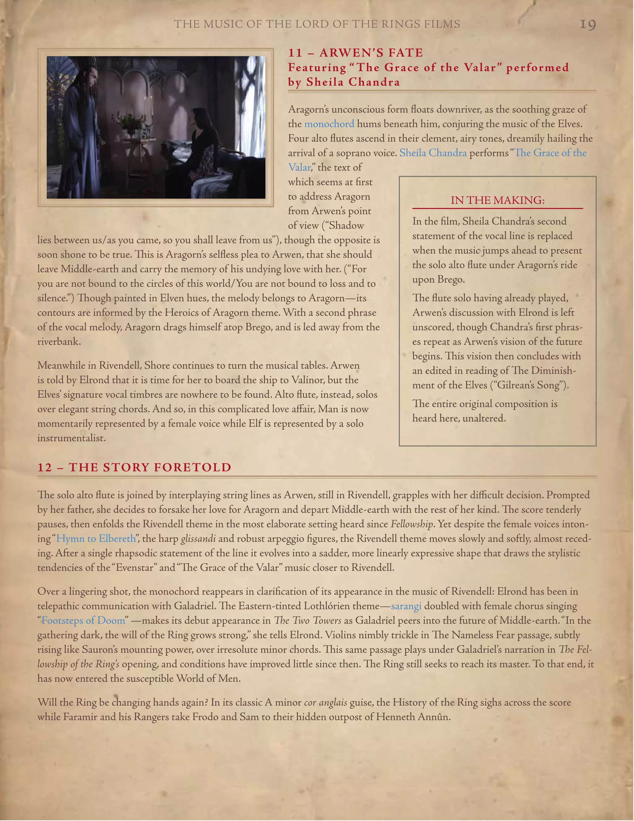 The annotated score | PDF