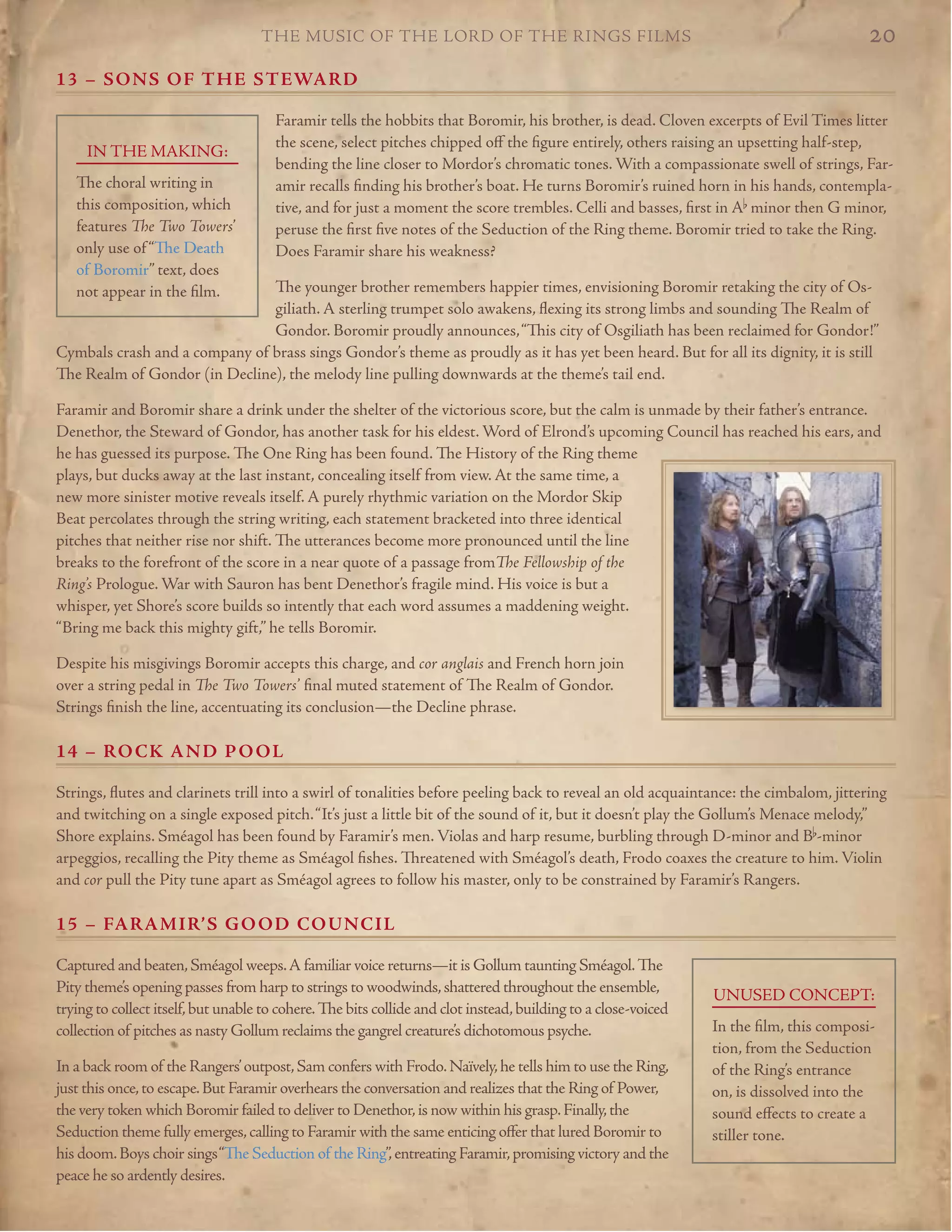 The annotated score | PDF