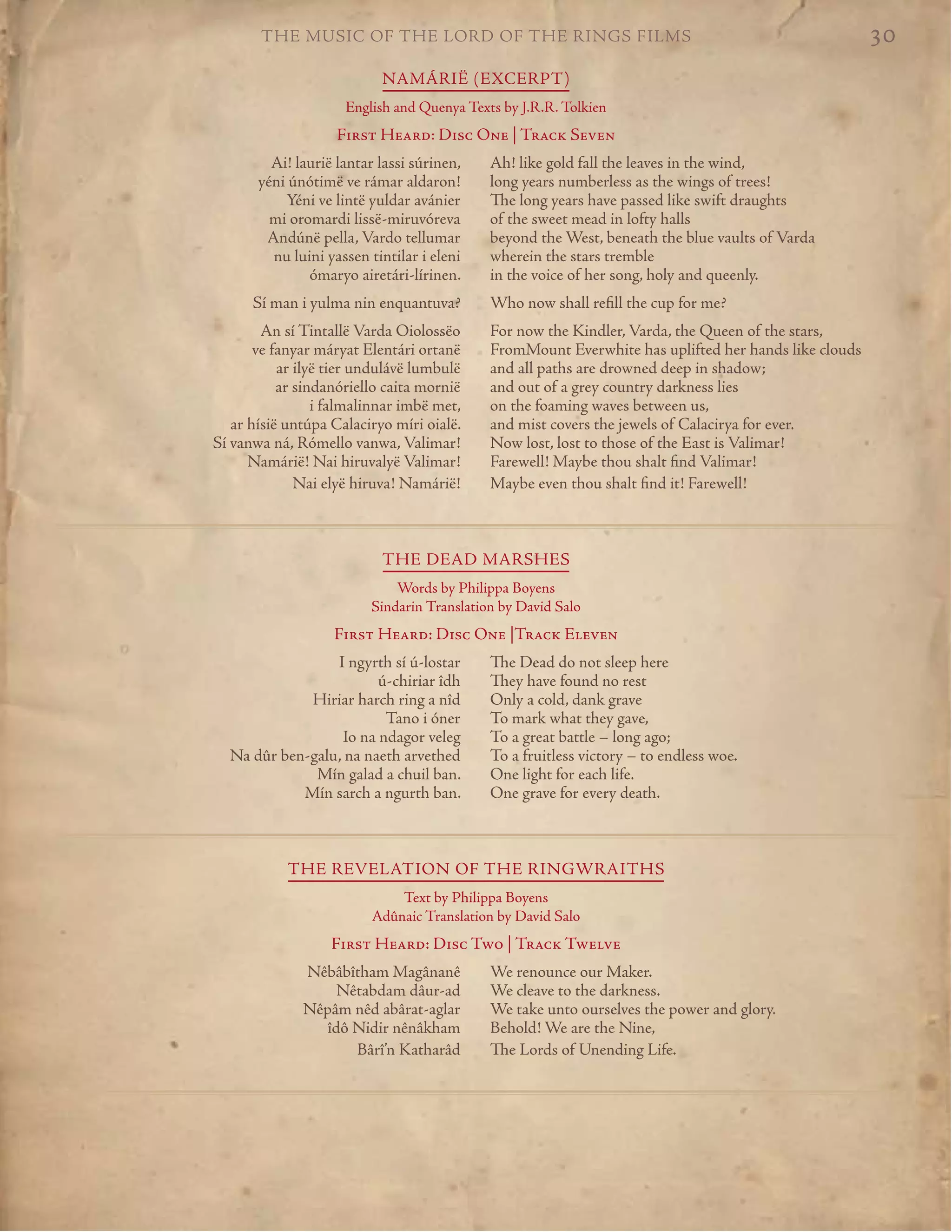 The annotated score | PDF