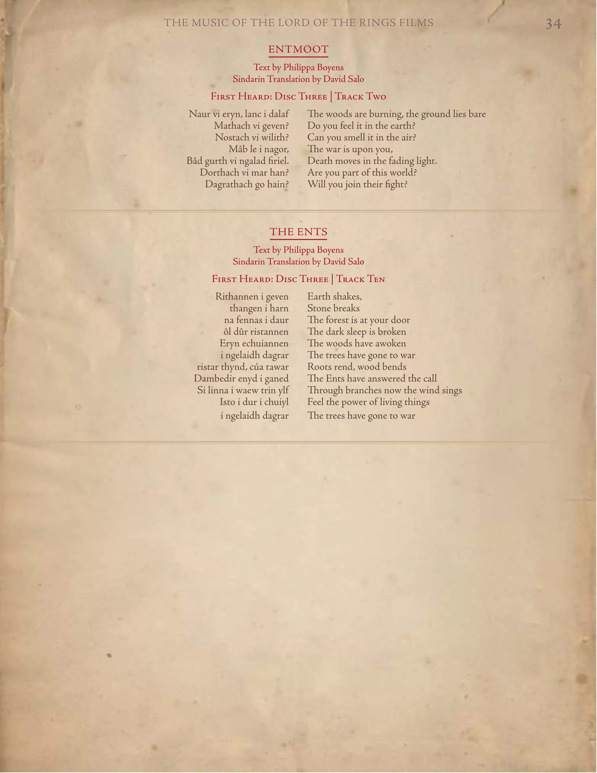 The annotated score | PDF