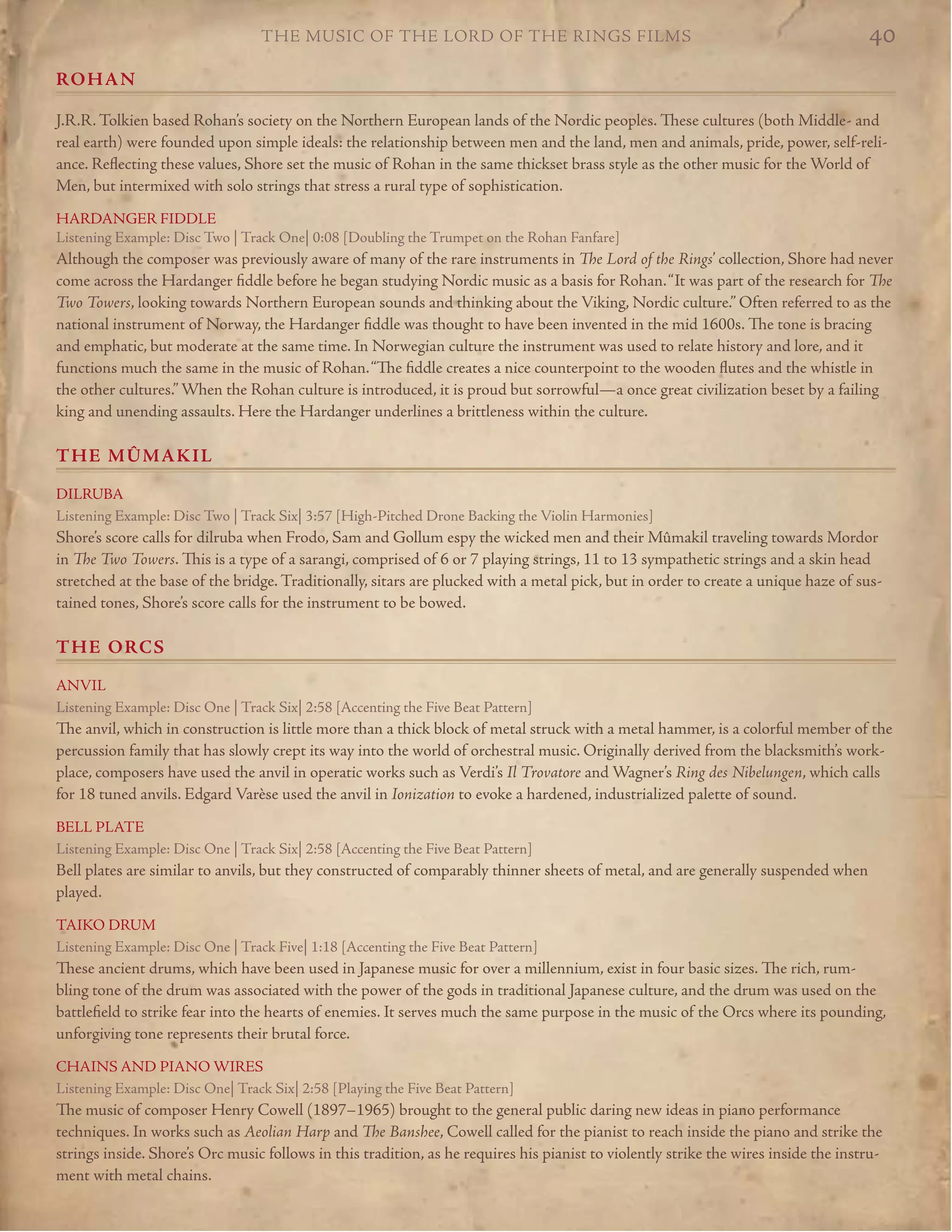 The annotated score | PDF