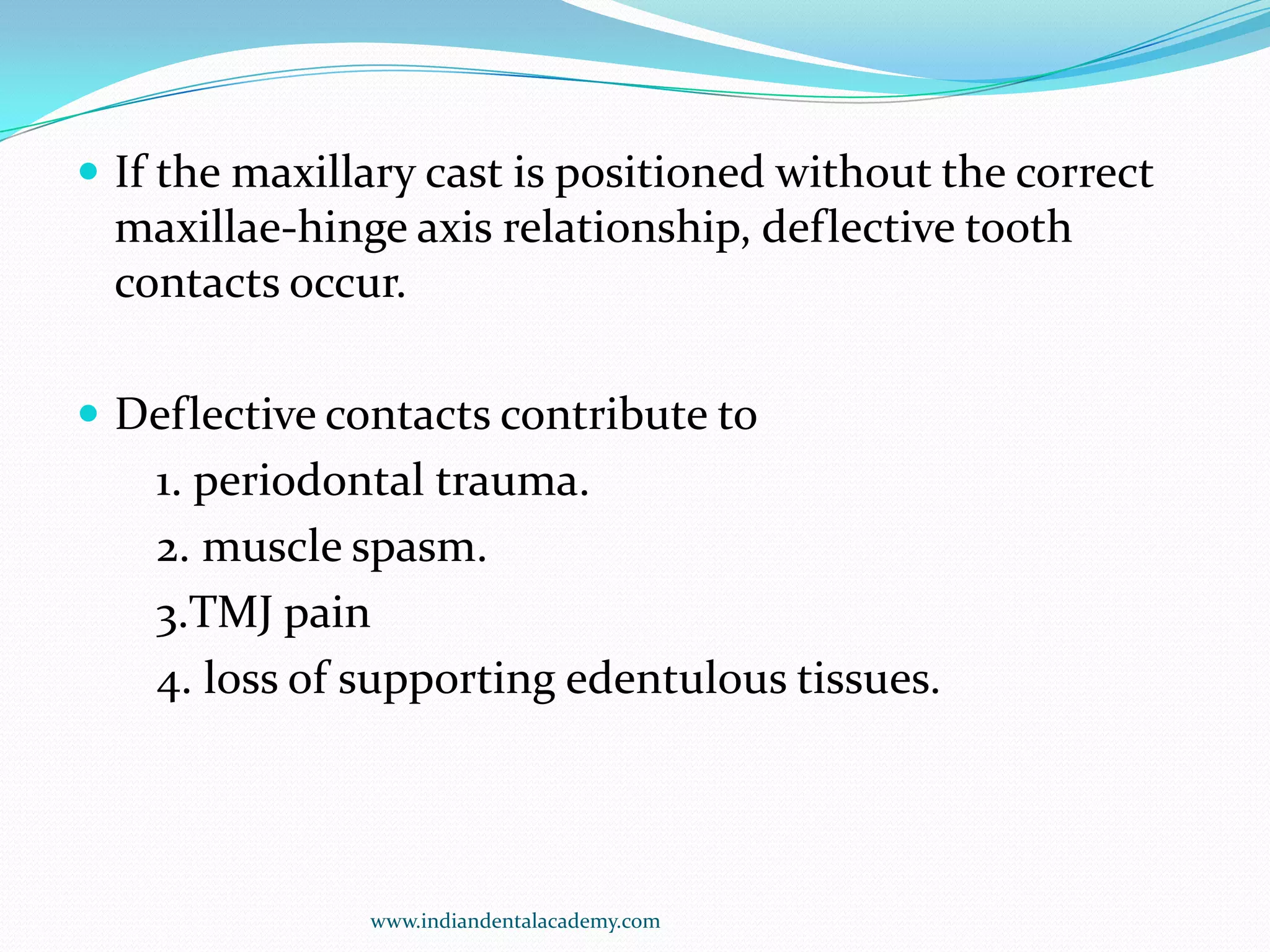 The anterior point of reference /certified fixed orthodontic courses by ...