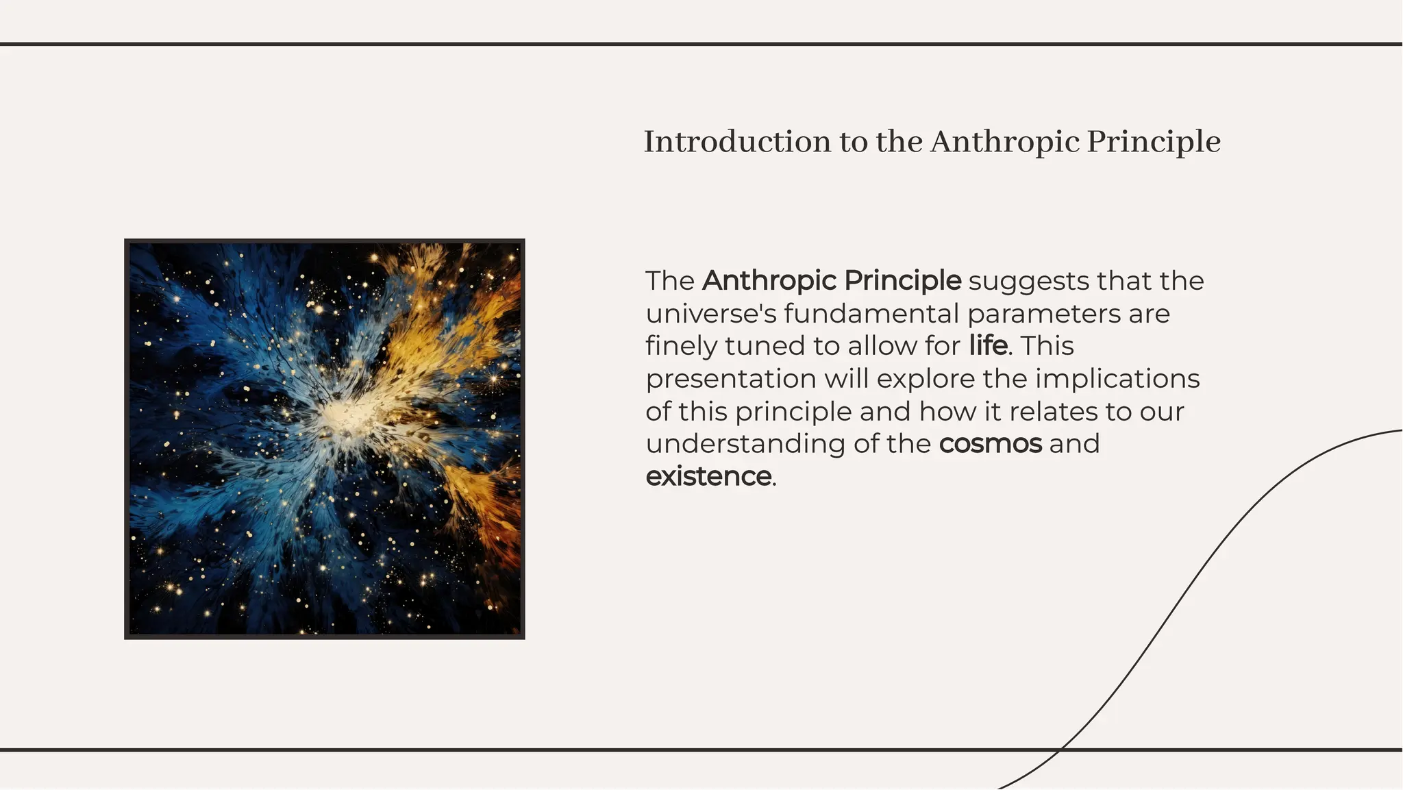 The Anthropic Principle: Why Is the Universe Fine-Tuned for Life? | PDF