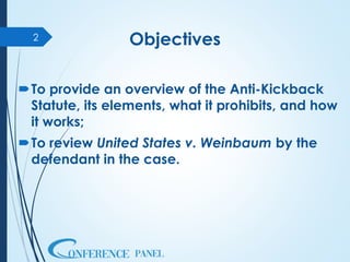Anti-Kickback Statute: Defense Strategies and Lessons from a Case ...