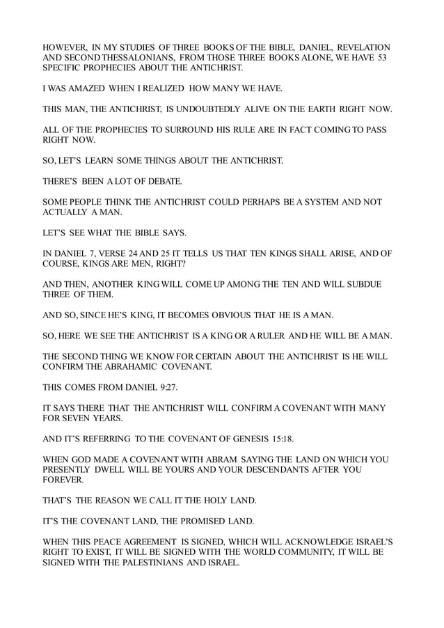 The antichrist and the false prophet : understanding the endtime lesson ...