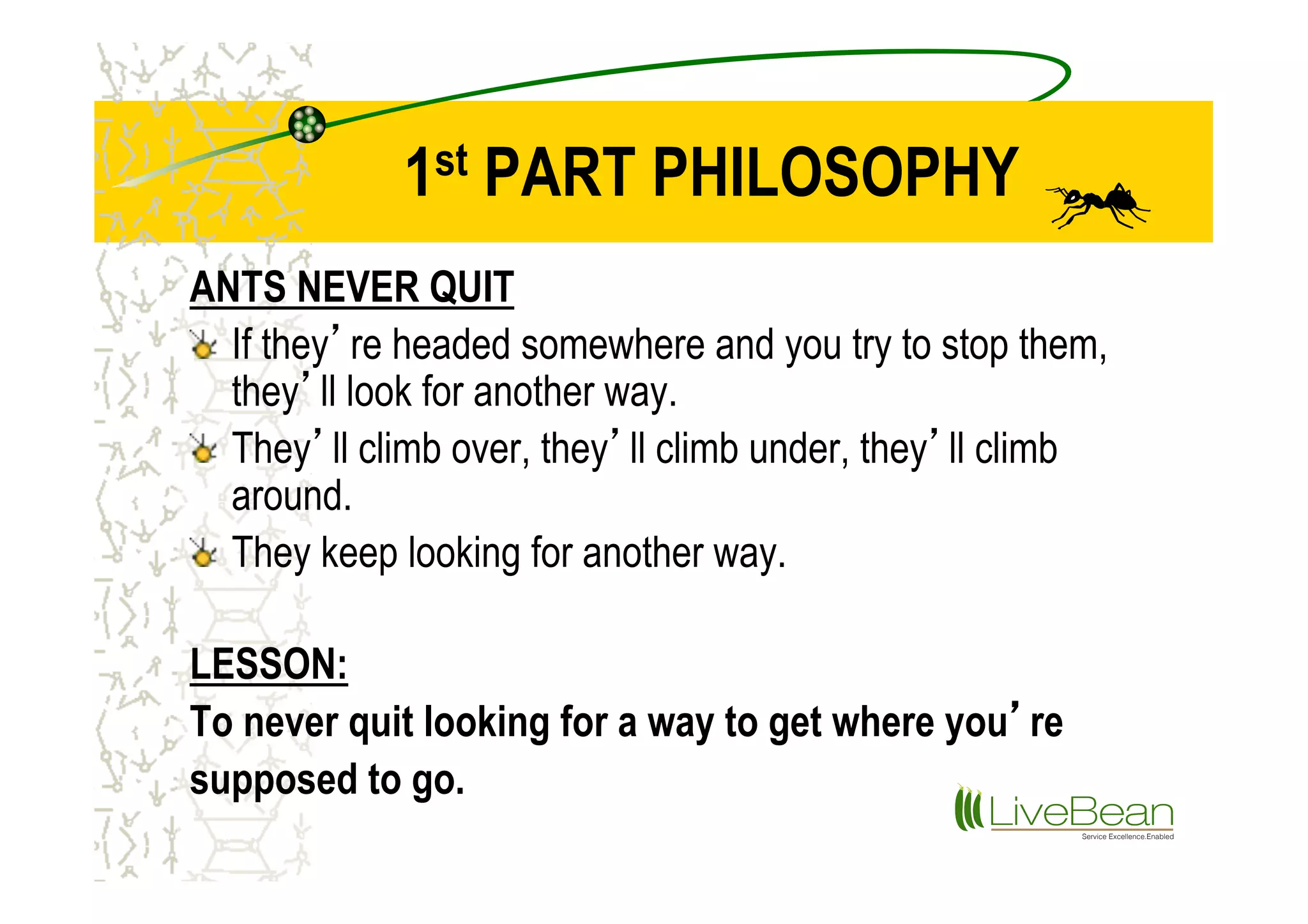 The ant philosophy | PDF