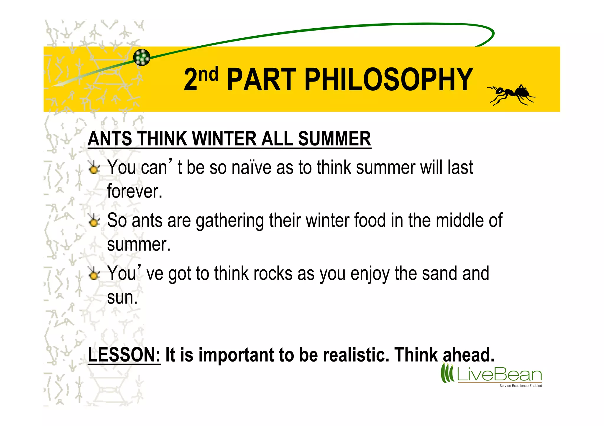 The ant philosophy | PDF