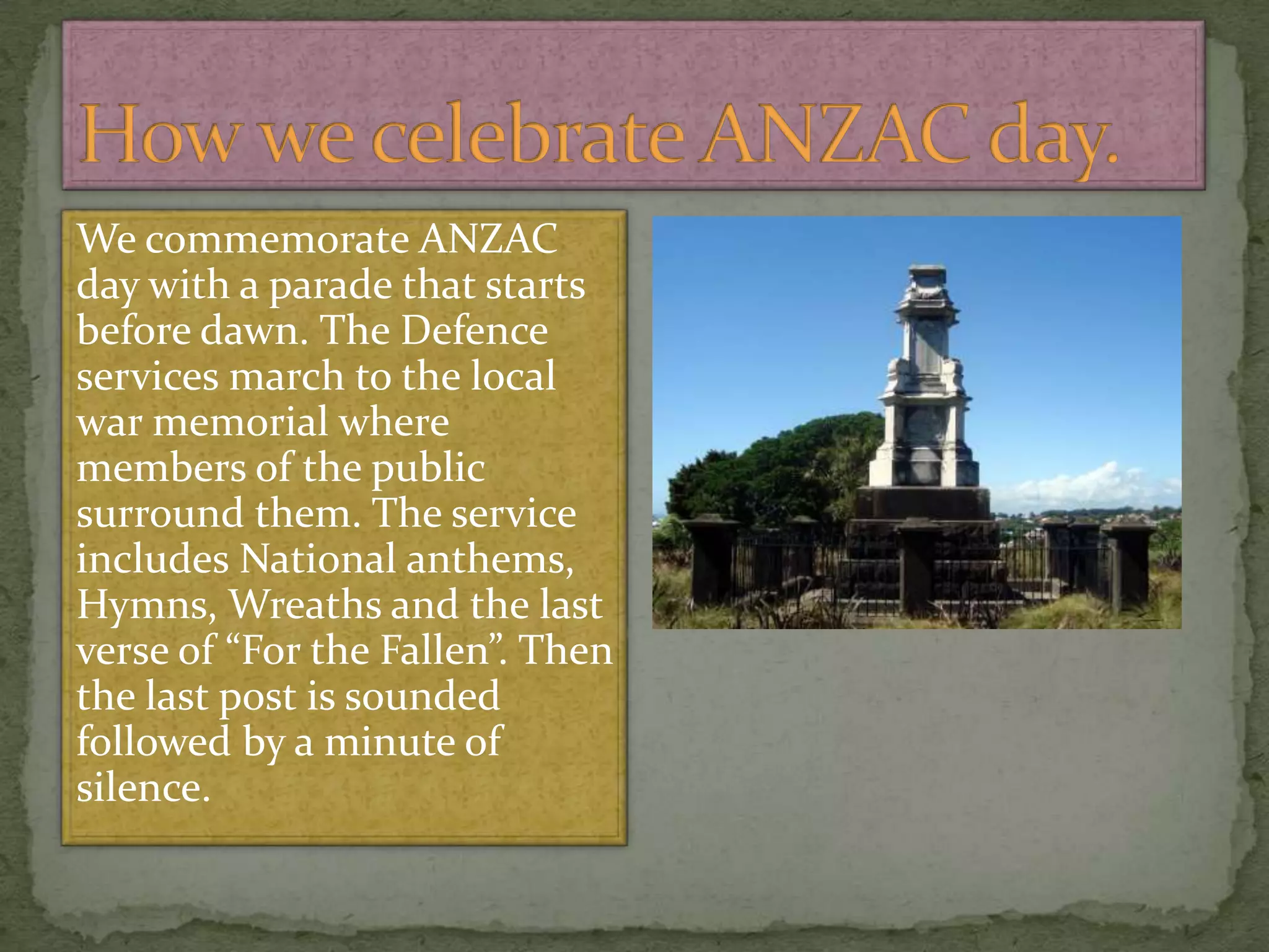 The ANZACs at Gallipoli | PPTX