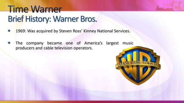 AOL Time Warner Merger Case Study | PPTX | Internet | Computing