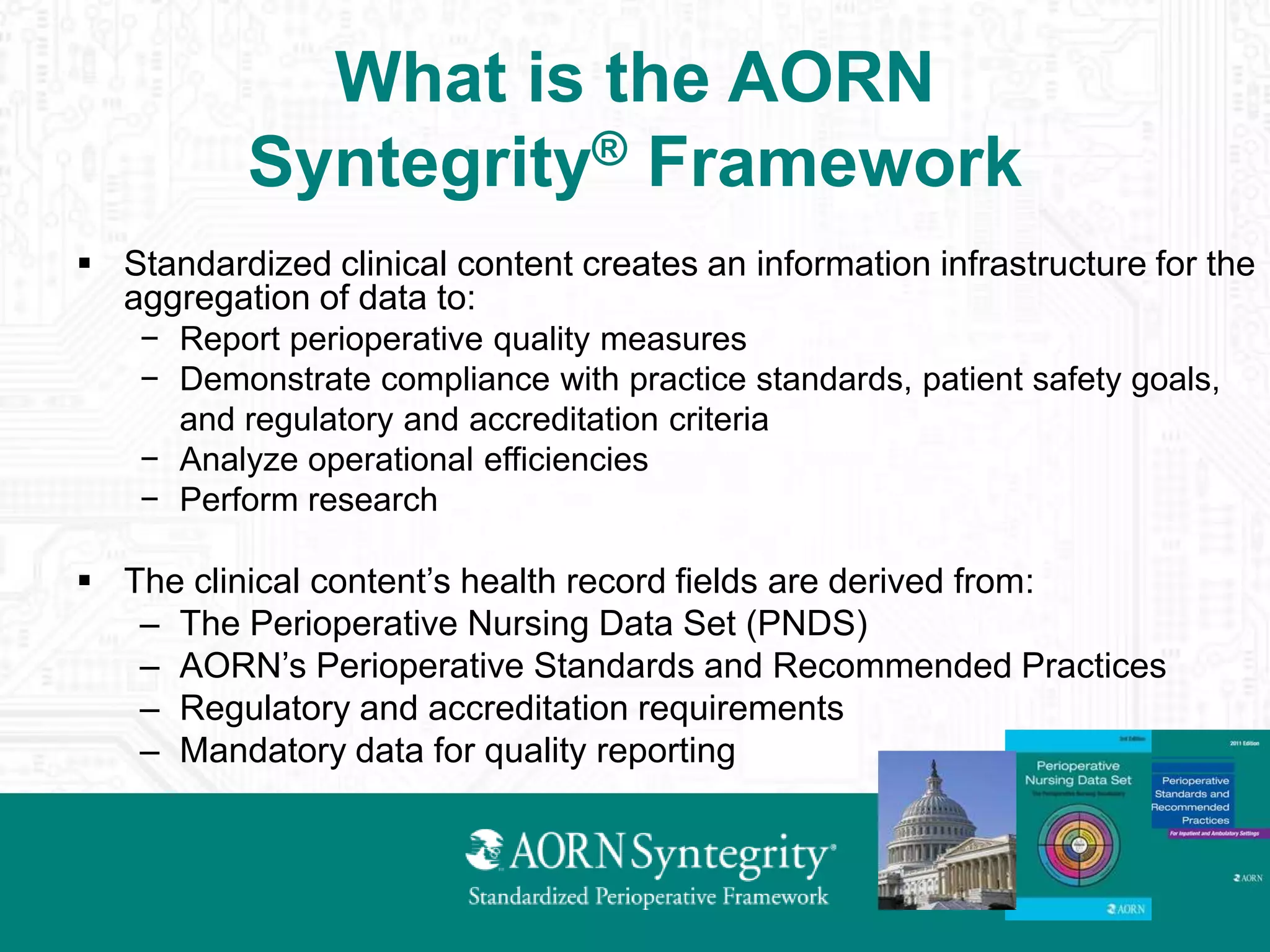 The AORN Syntegrity Framework | PPTX