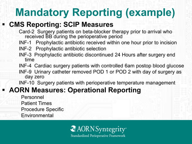 The AORN Syntegrity Framework | PPTX | Healthcare Industry | Industries