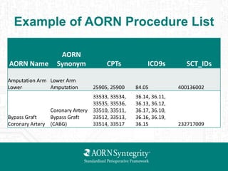 The AORN Syntegrity Framework | PPTX