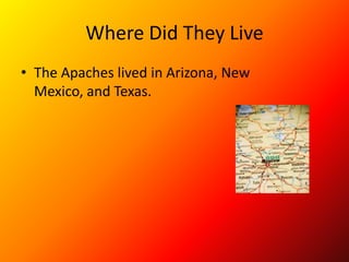 The Apache Tribe | PPTX
