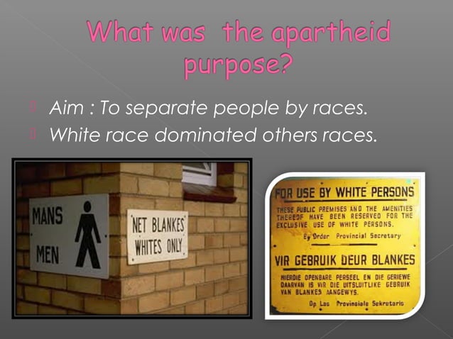 The apartheid andrea | PPT