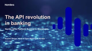 The API Revolution in Banking | PPTX