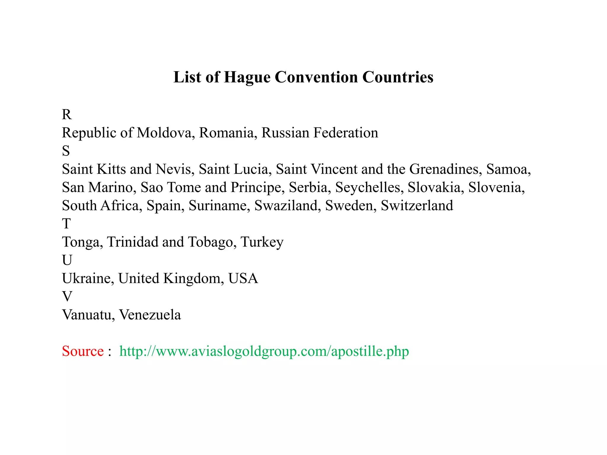 The apostille certificate will be legally recognized for hague ...