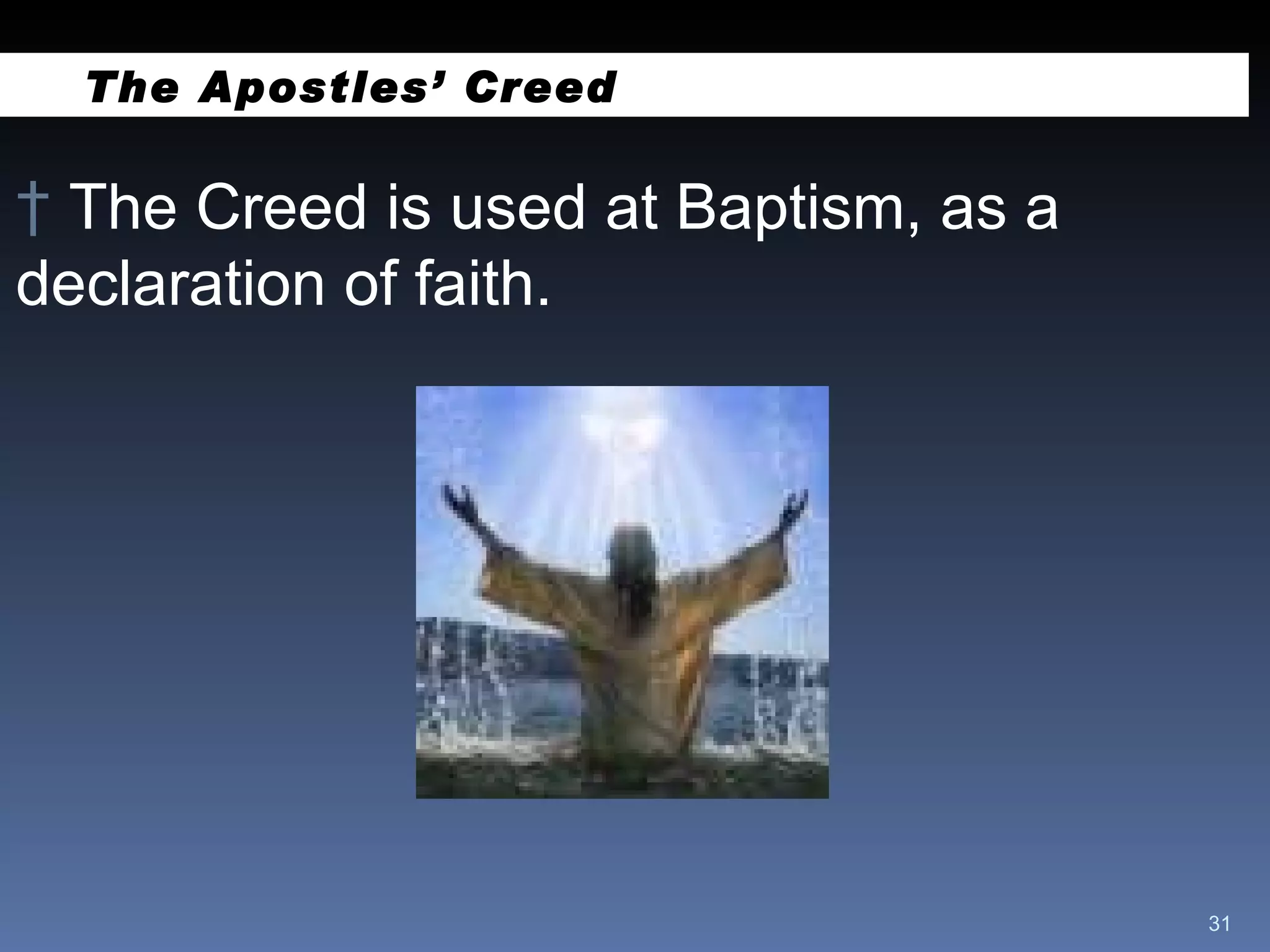 The apostles' creed 2011 | PPT