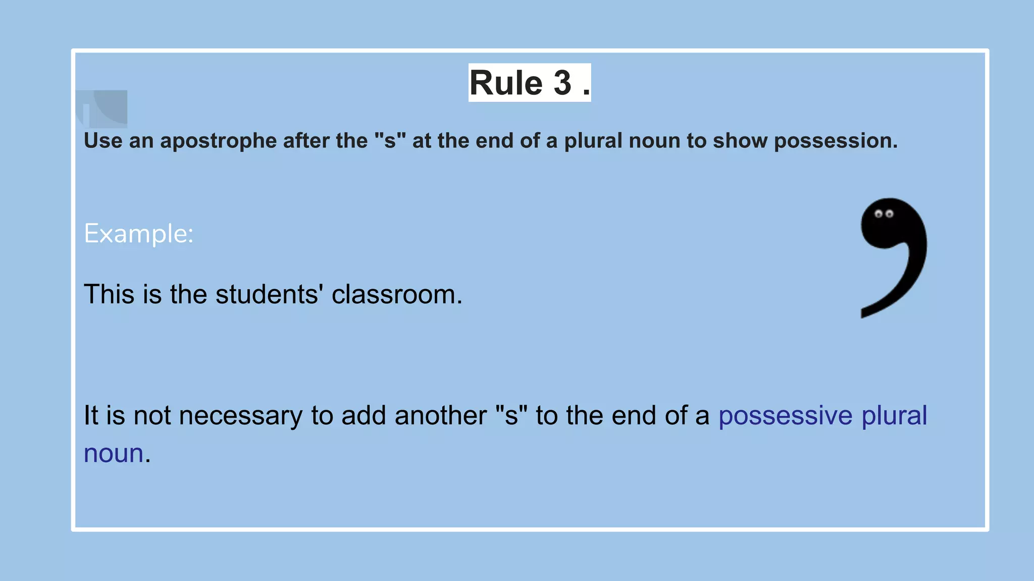 The apostrophe | PPTX