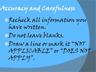 Job Hunting (Application Letter) | PPTX