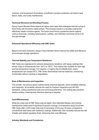 The Application of Epoxy Fusion Bonded Tanks in Oil and Gas Storage.docx