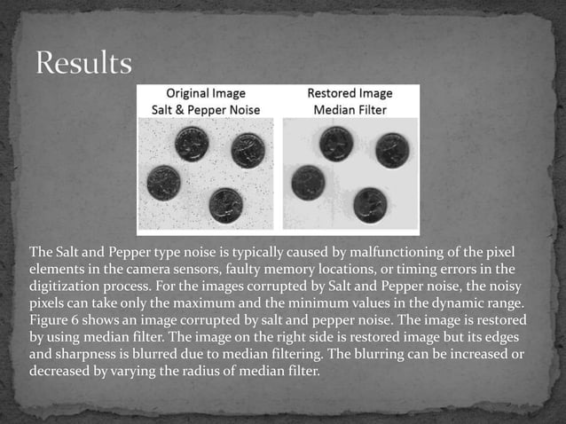 The application of image enhancement in color and grayscale images | PPTX