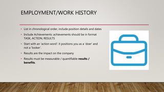 The Application Process | PPTX