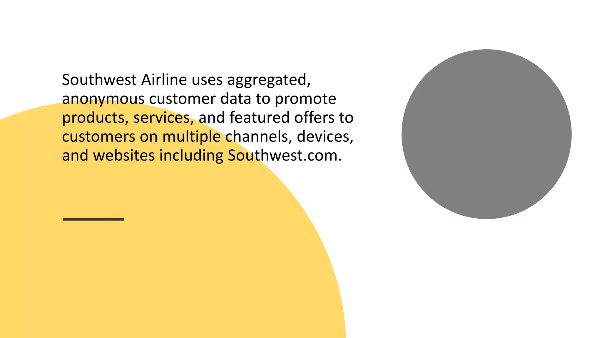 The Applications of Big Data Analytics in the Airlines Industry | PPTX