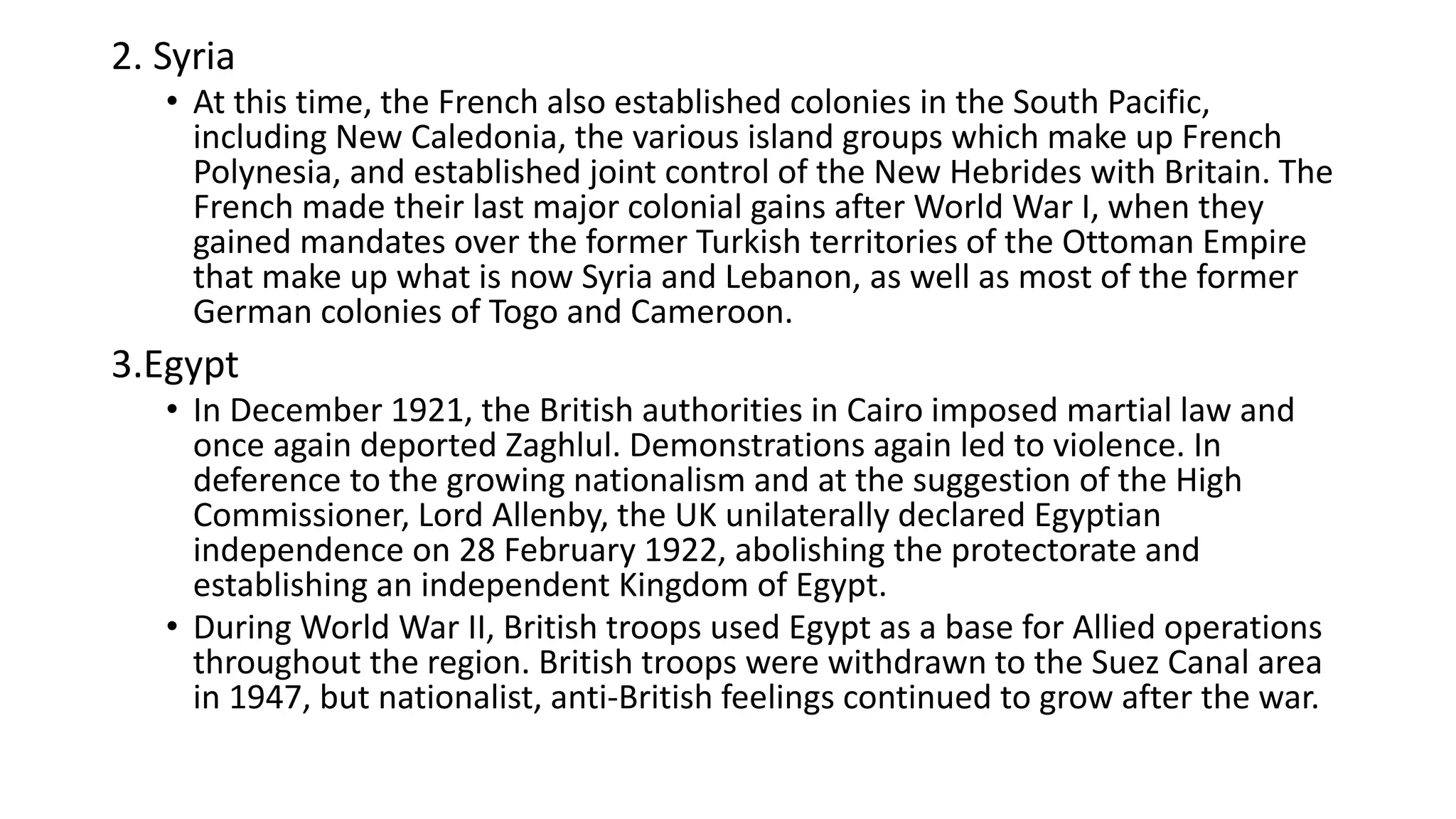 The arab and colonization | PPT