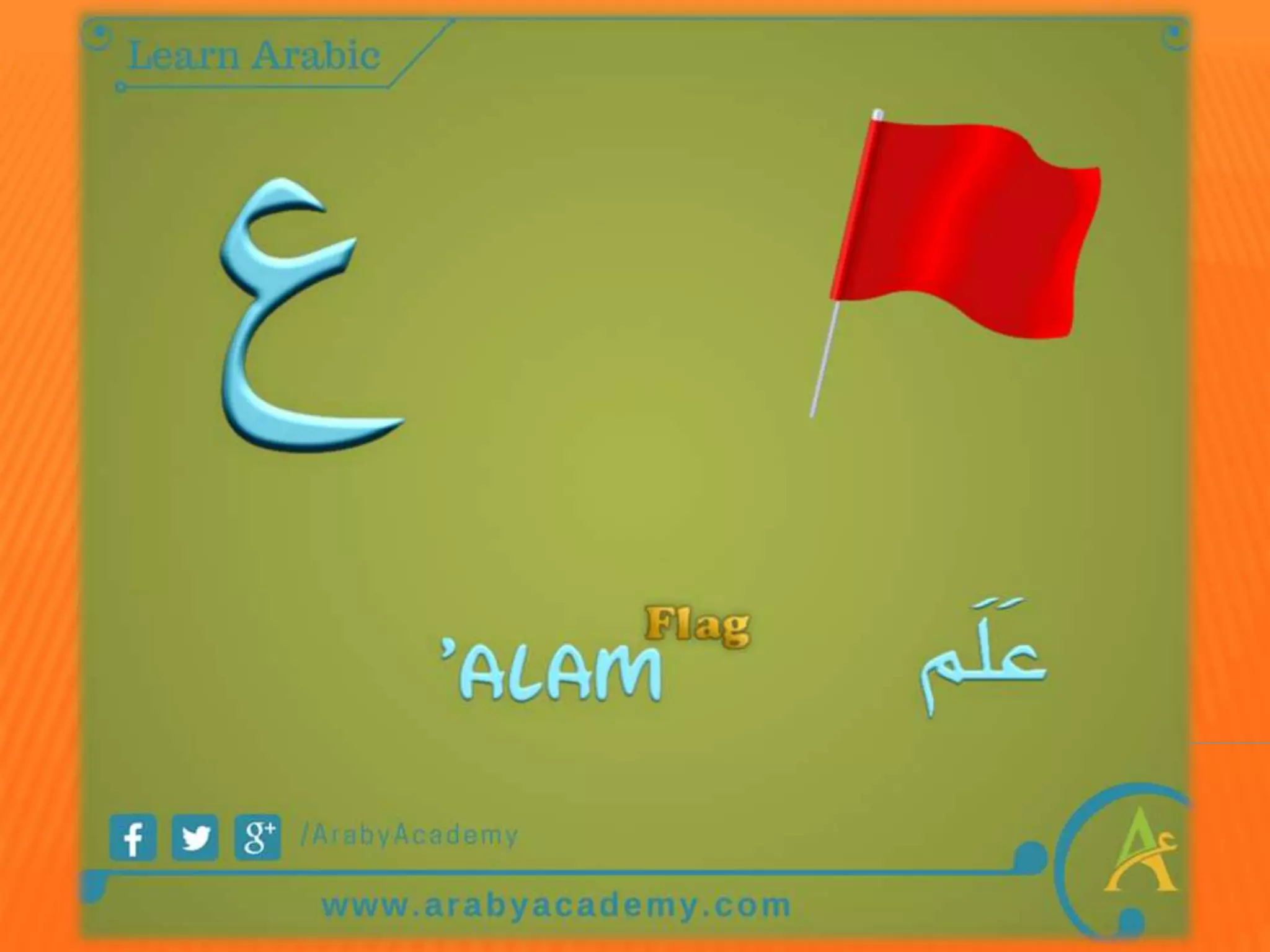 The Arabic Alphabet. | PPTX