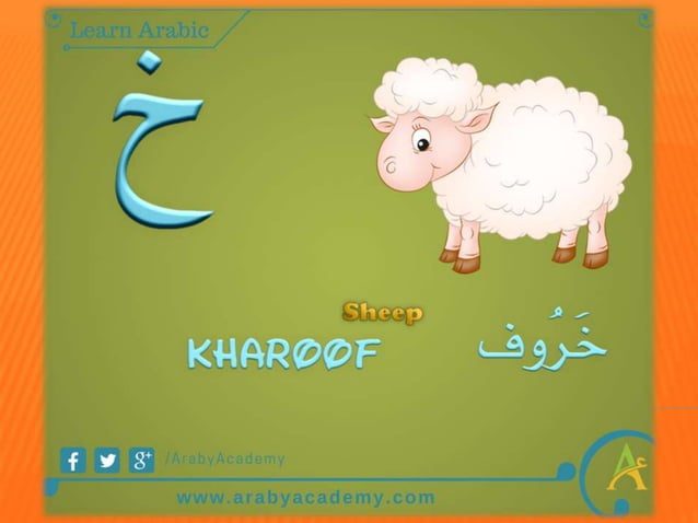 The Arabic Alphabet. | PPTX