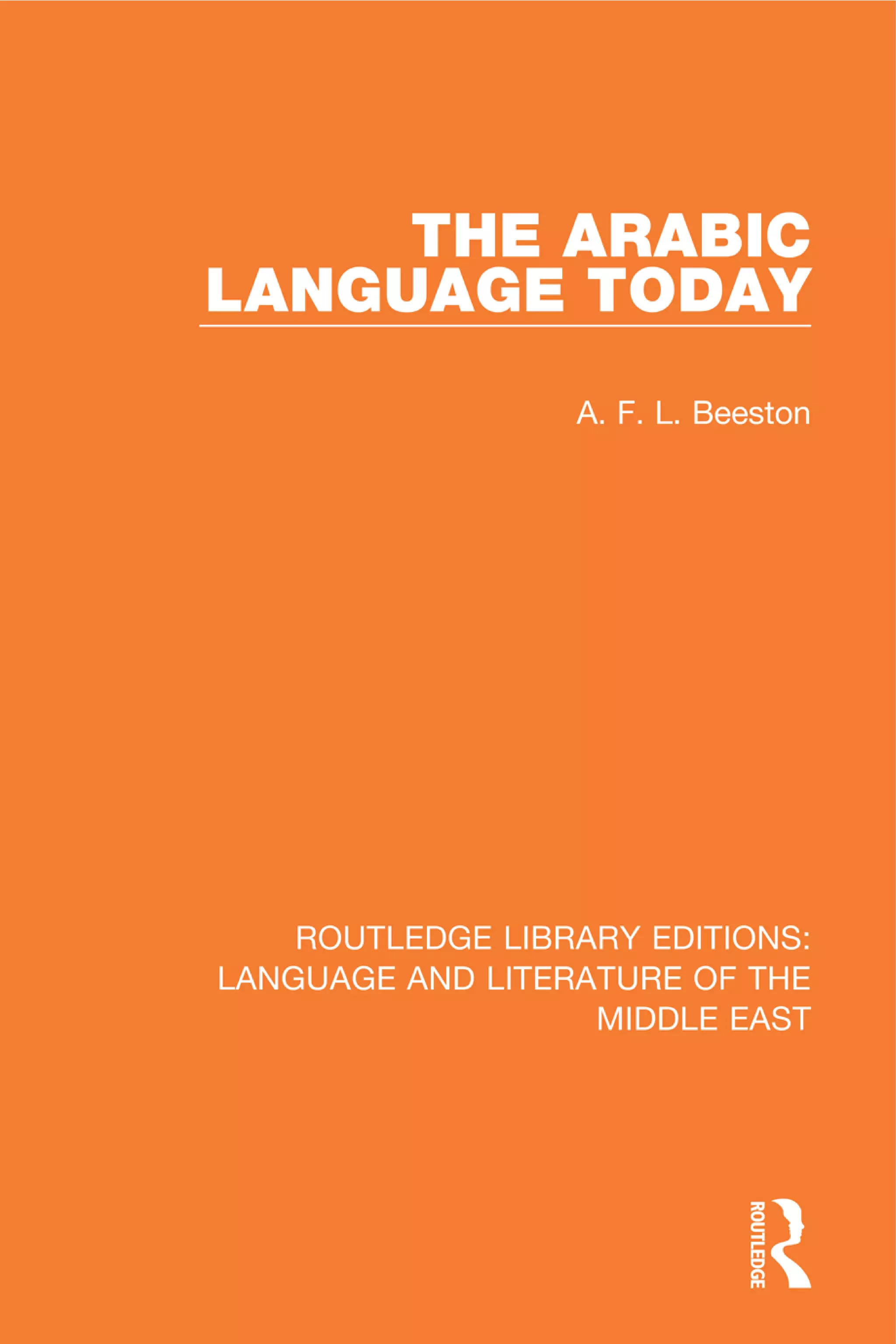 The arabic language today | PDF