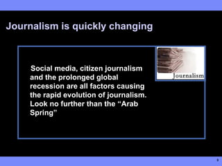 The Arab Spring and the Role of Journalism | PPT