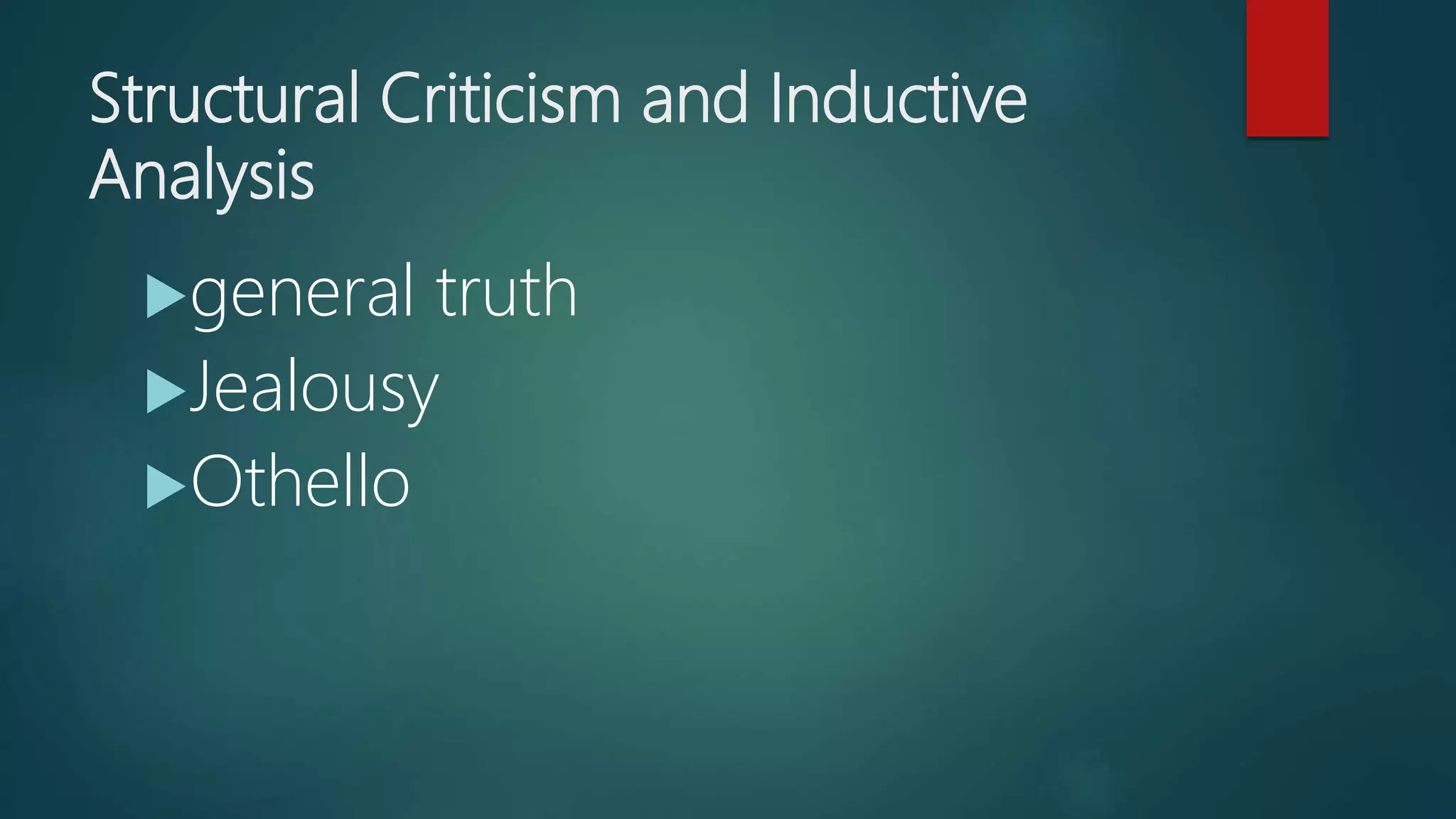 The archetypes of literature | PPTX