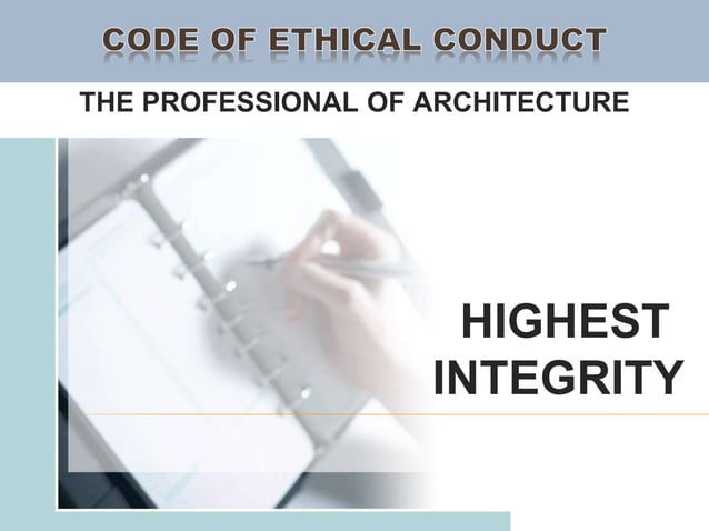 The architects code | PPTX
