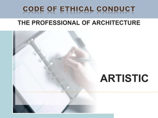 The architects code | PPT