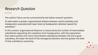 The architecture of attention Group structure and subsidiary autonomy.pptx