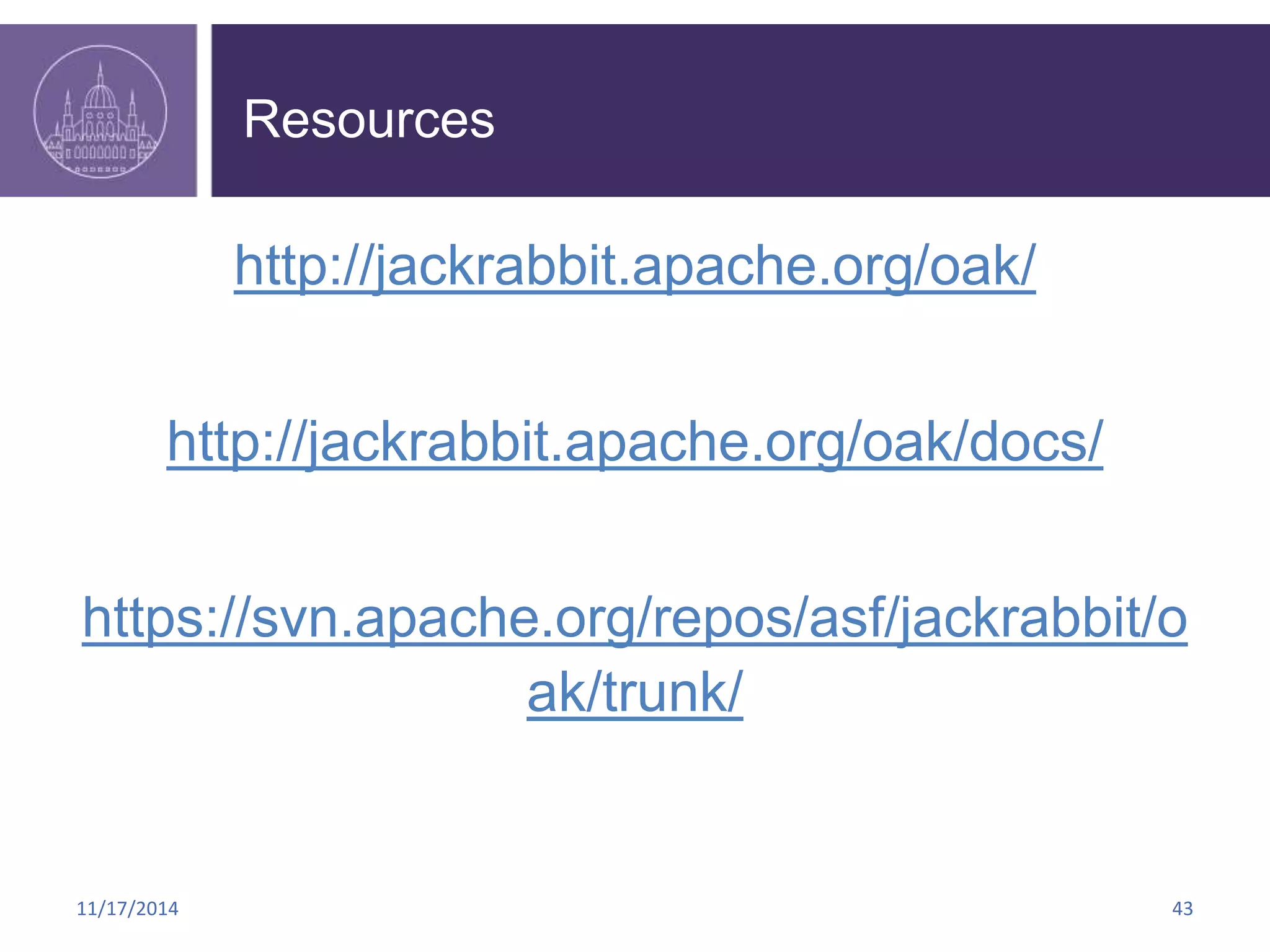 The architecture of oak | PPTX