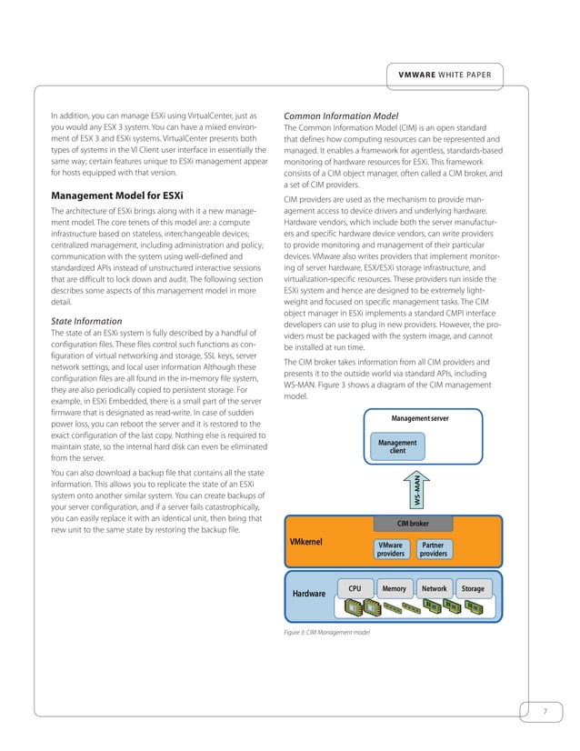 The Architecture Of V Mware Es Xi | PDF