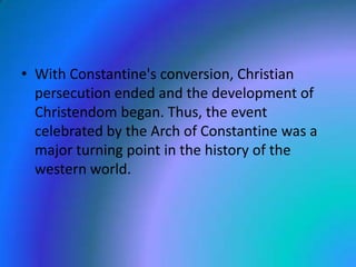 The Arch Of Constantine | PPT