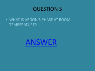 The argon game | PPT
