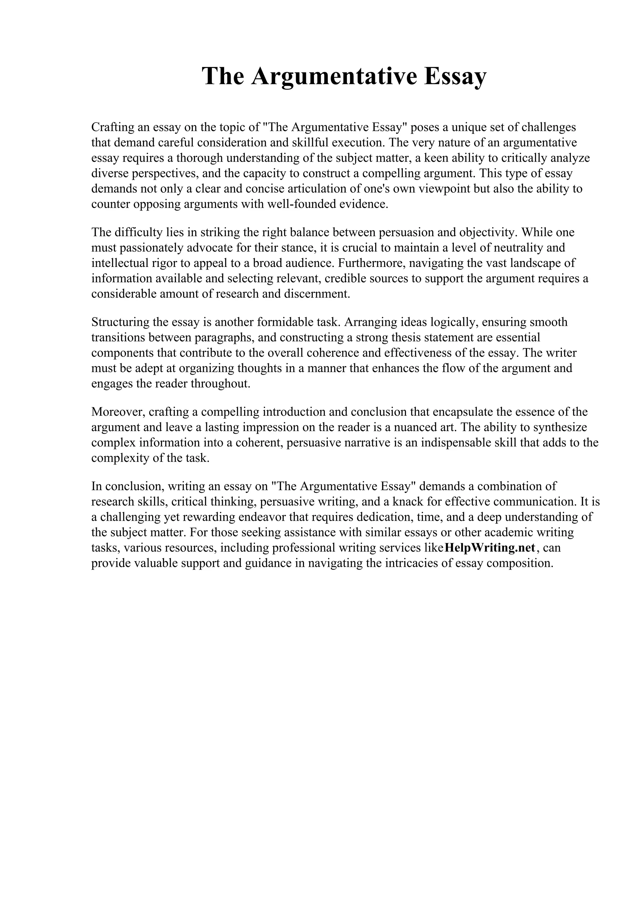 The Argumentative Essay.pdf